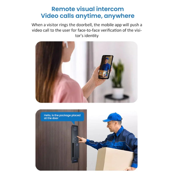 Okasha Smart Optimum Door Lock – Advanced Fingerprint & WiFi Smart Doo ...